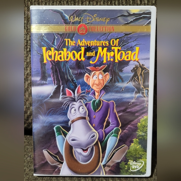 Walt Disney | Media | The Adventures Of Ichabod And Mr Toad Disney Dvd ...